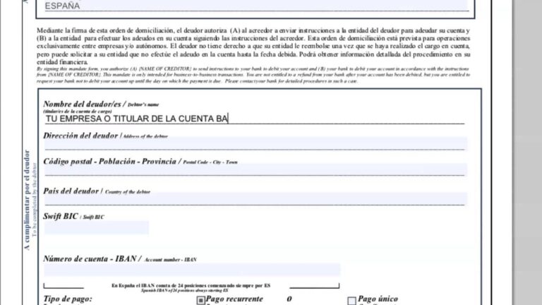 Optimización de Débitos Directos SEPA Core | Actualizado octubre 2025