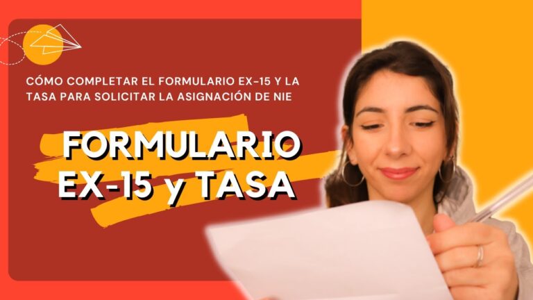 Guía Completa del Formulario Ex 15 de Extranjería | Actualizado octubre 2025